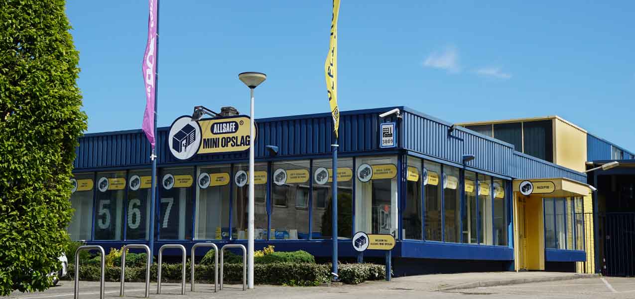 Storage space rental in Amsterdam West - ALLSAFE